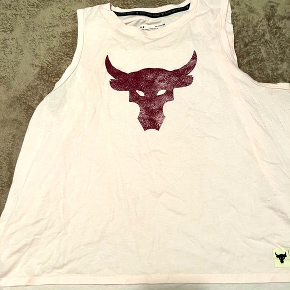Under Armour | Tops | Ua Project Rock Tank | Poshmark